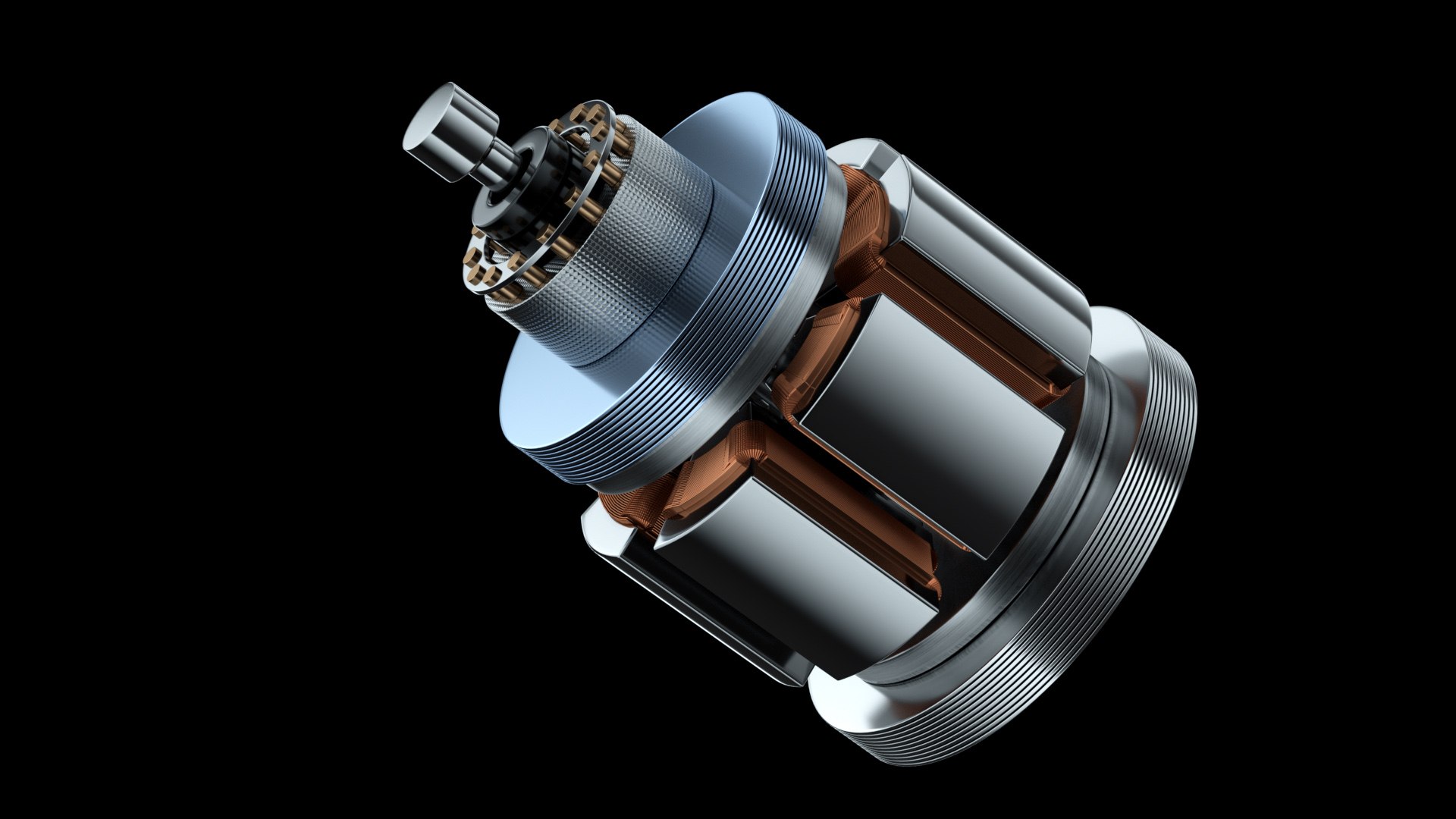 Starter Electric Motor 3D - TurboSquid 2252947