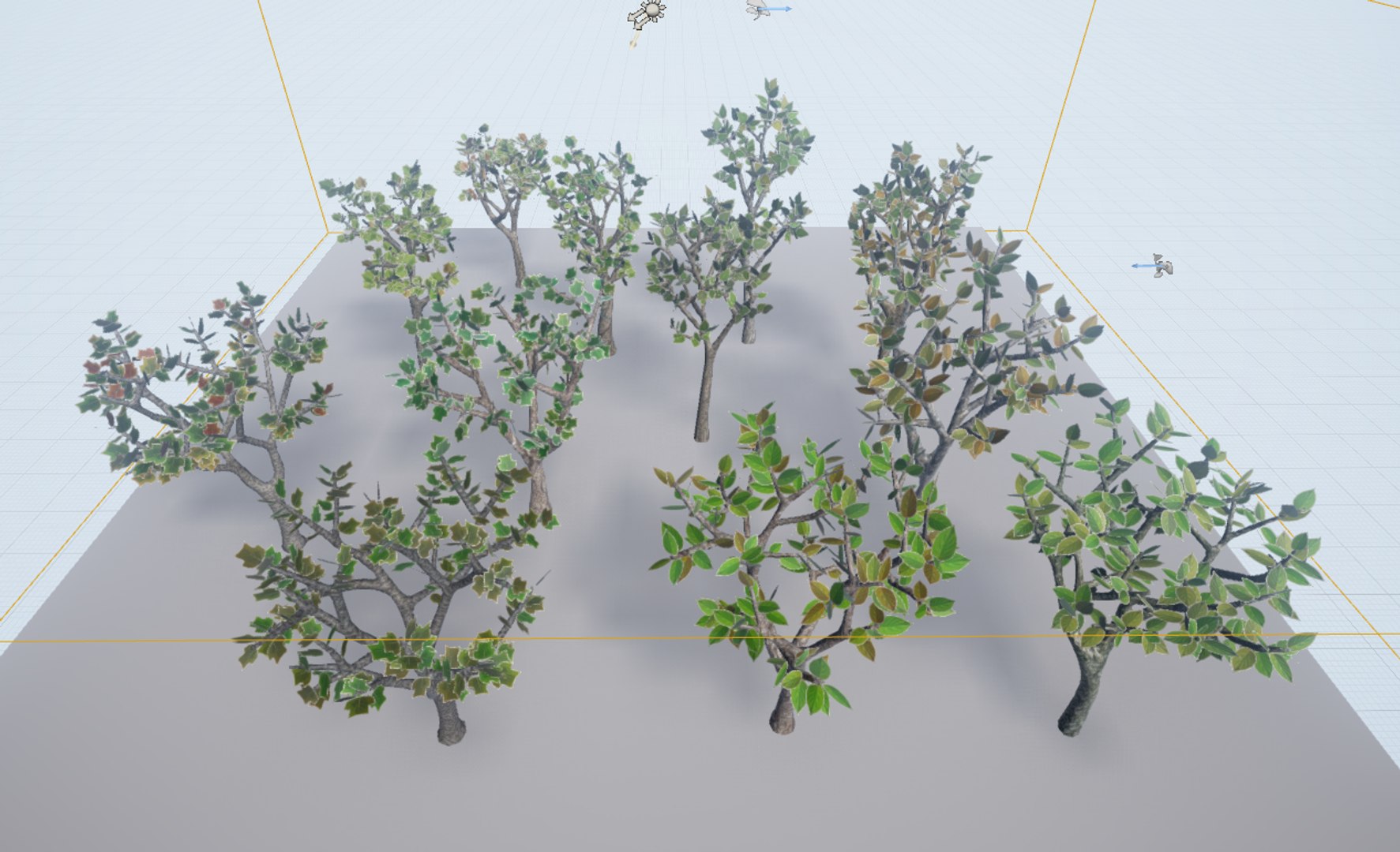 Fantasy Trees 1 Pack 3d Fbx