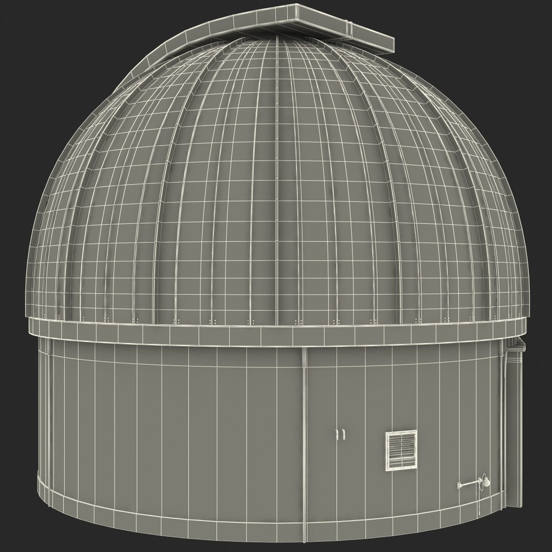 3d Infrared Observatory 2 Model