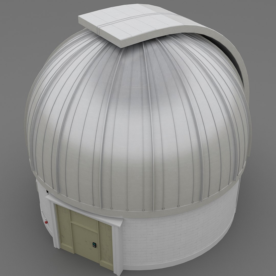 3d Infrared Observatory 2 Model