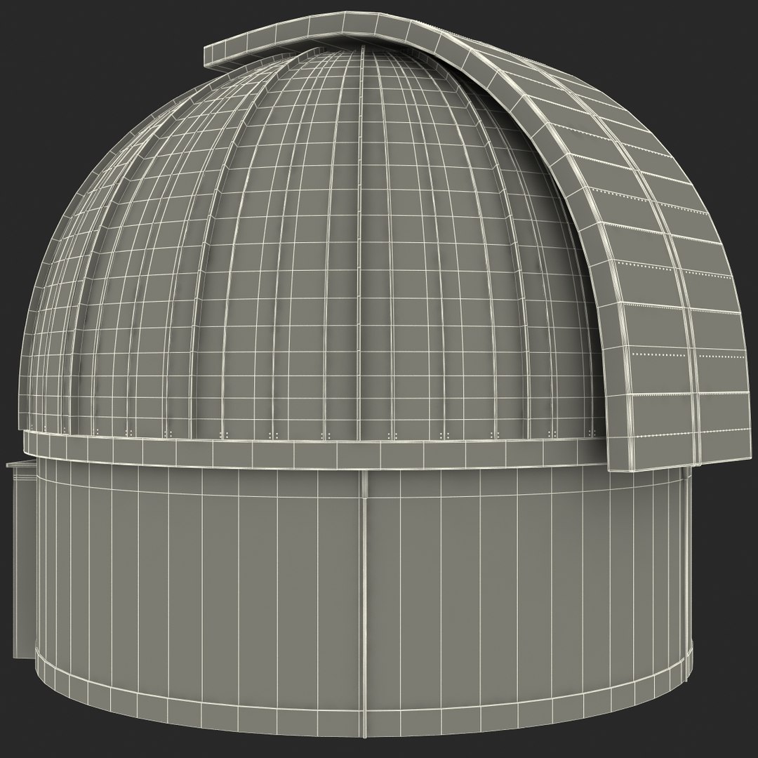 3d Infrared Observatory 2 Model