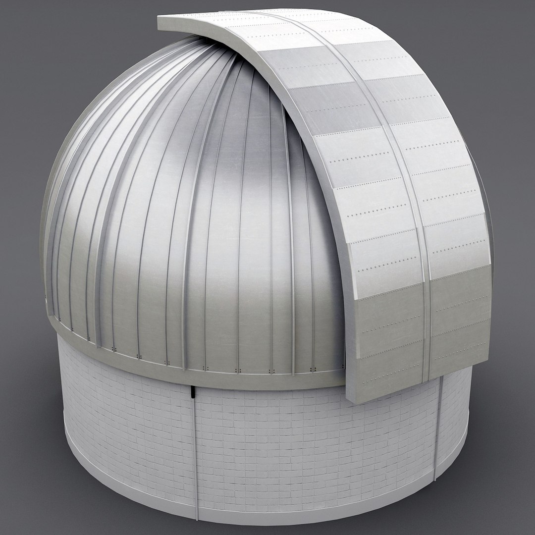 3d Infrared Observatory 2 Model