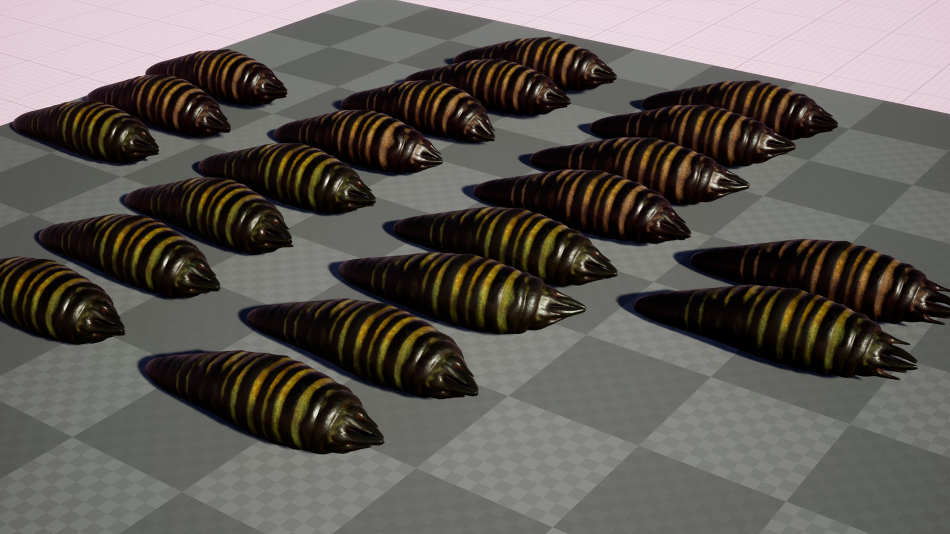 Land Worm1 3D - TurboSquid 2248732