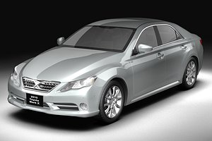 3D Toyota Mark X Models - Browse & Download Formats - TurboSquid