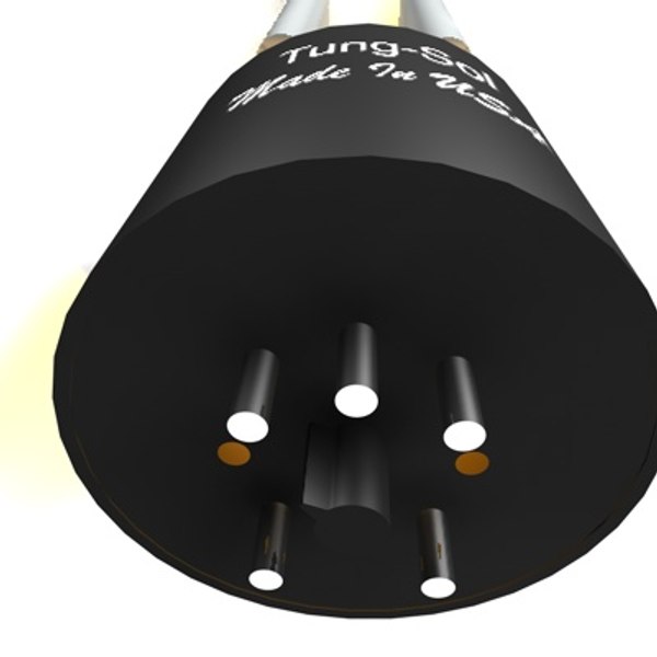 rectifier tube 3d model