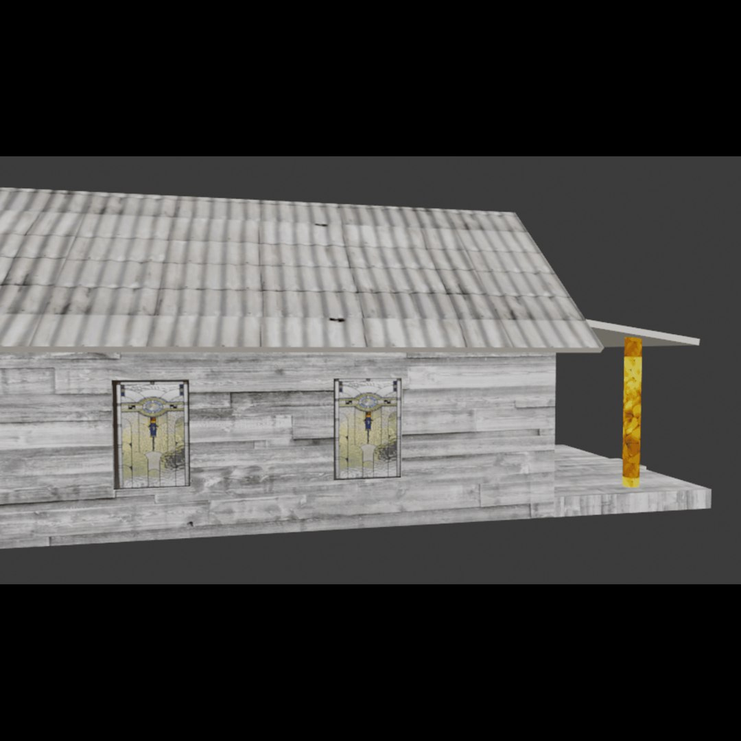 Low Poly Cabin 3D Model - TurboSquid 2325992