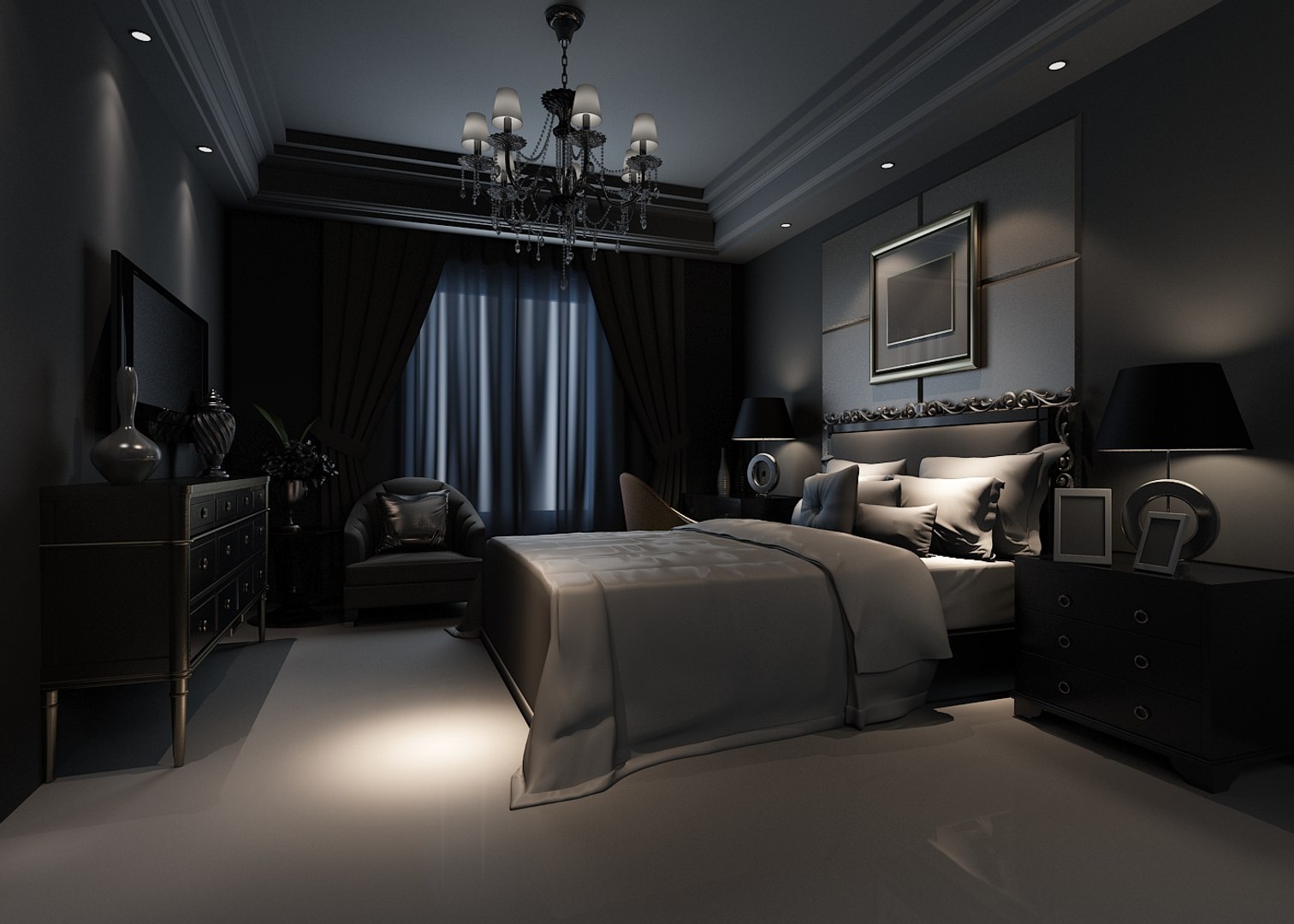 max bedroom bed