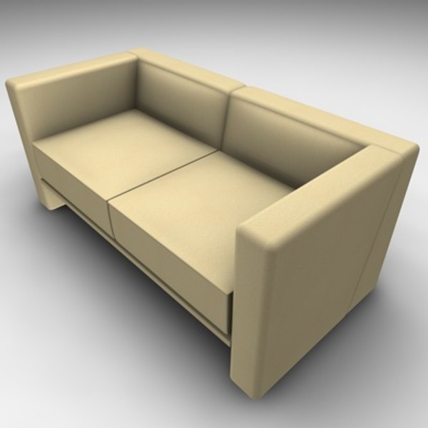modern style sofa 3d model