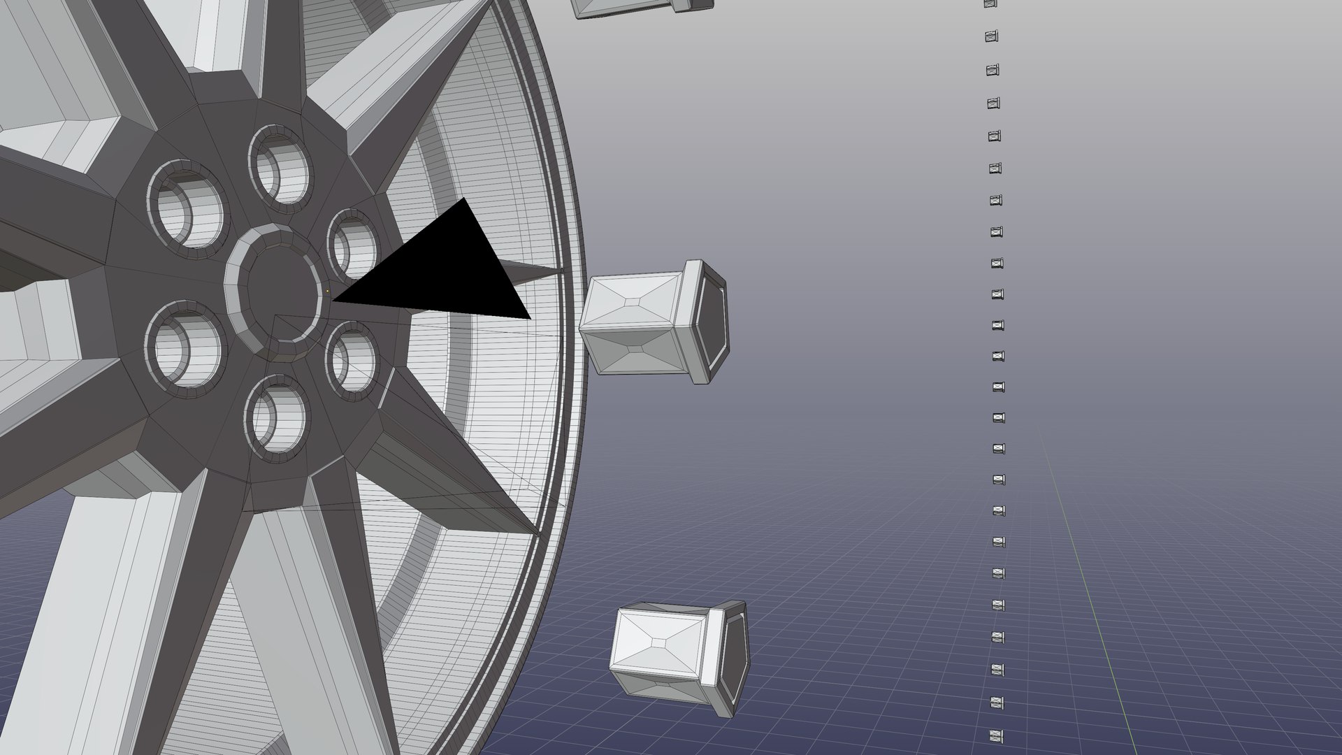 Car wheel rim Single Mesh model - TurboSquid 1749795