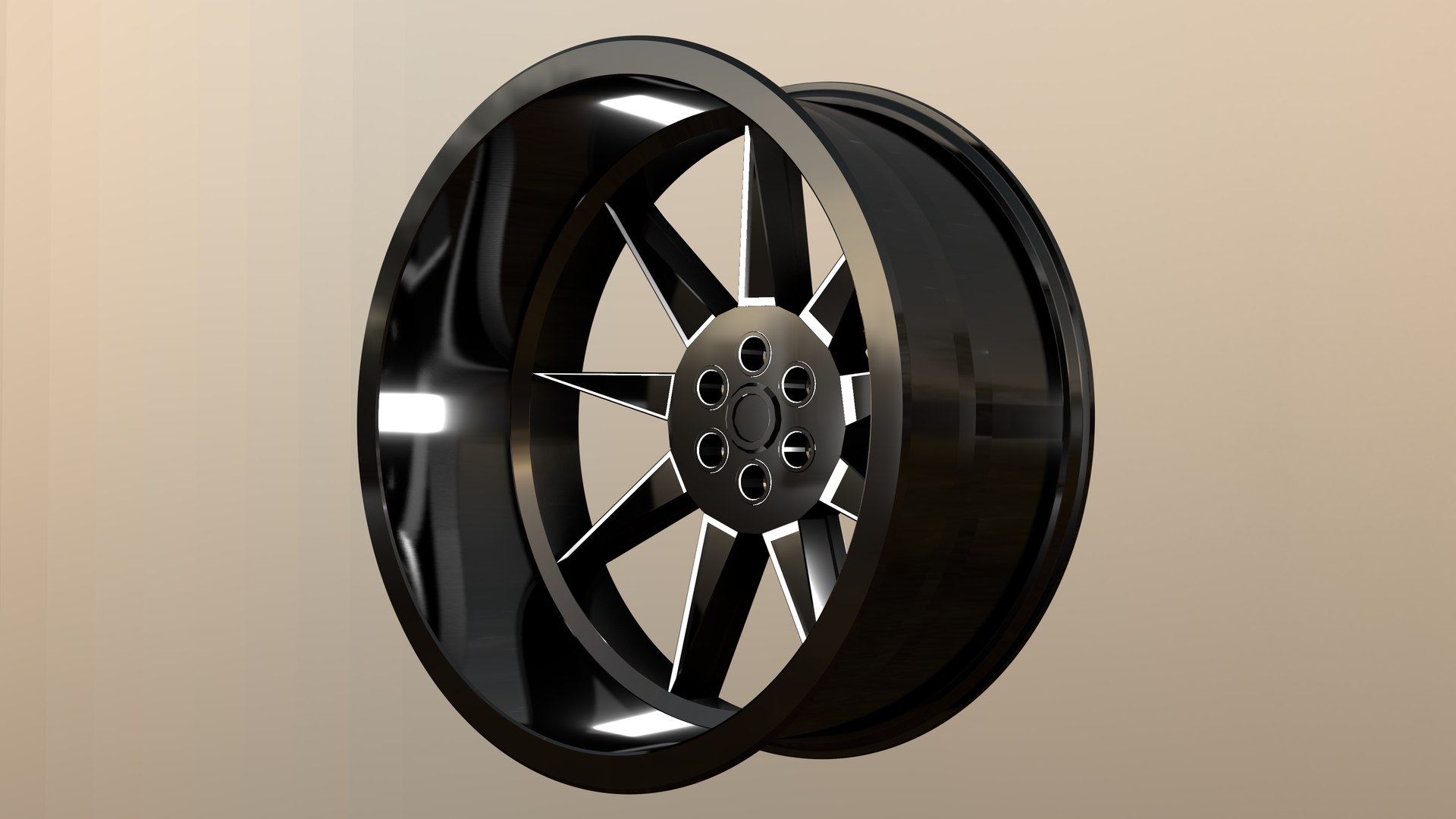 Car wheel rim Single Mesh model - TurboSquid 1749795