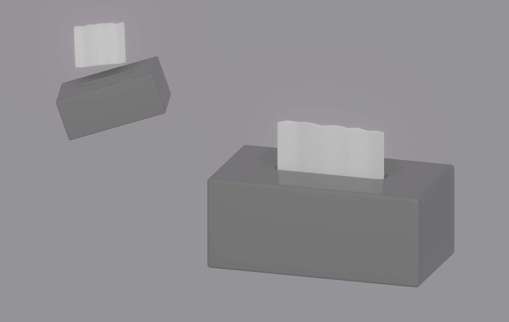 Tissue Box 3D Model - TurboSquid 2198382