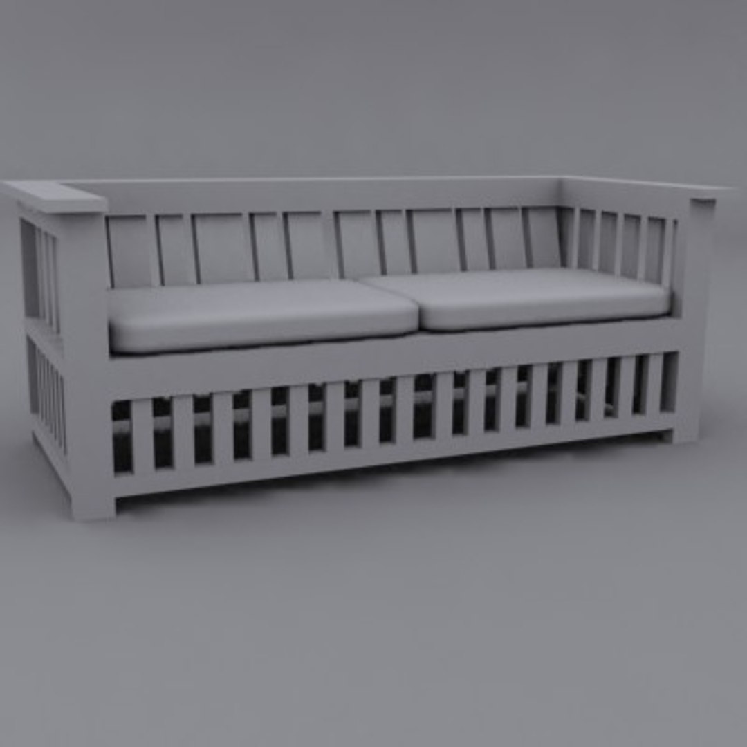 teakwood furniture boxy set 3d max