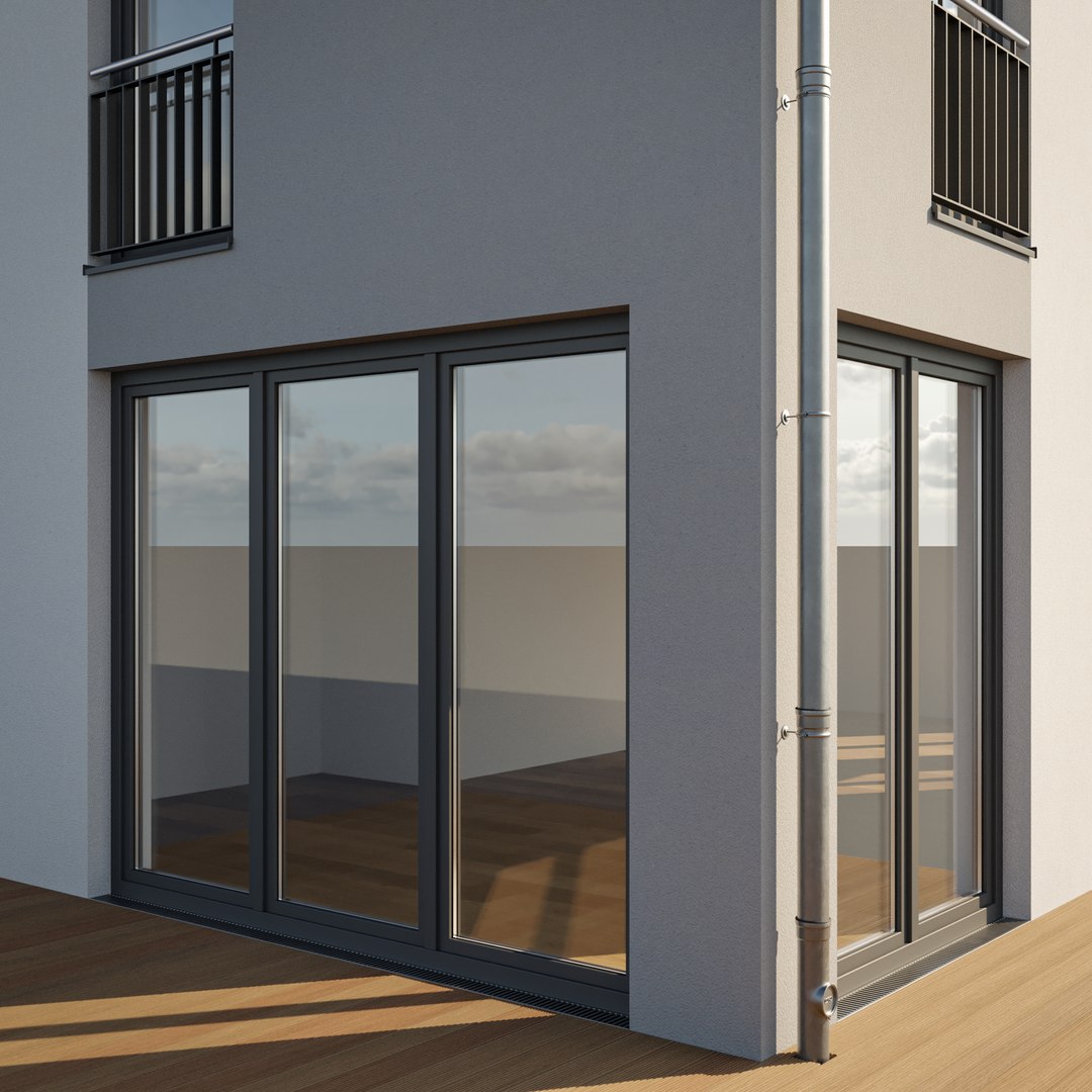 3D Basic House Model - TurboSquid 1971936