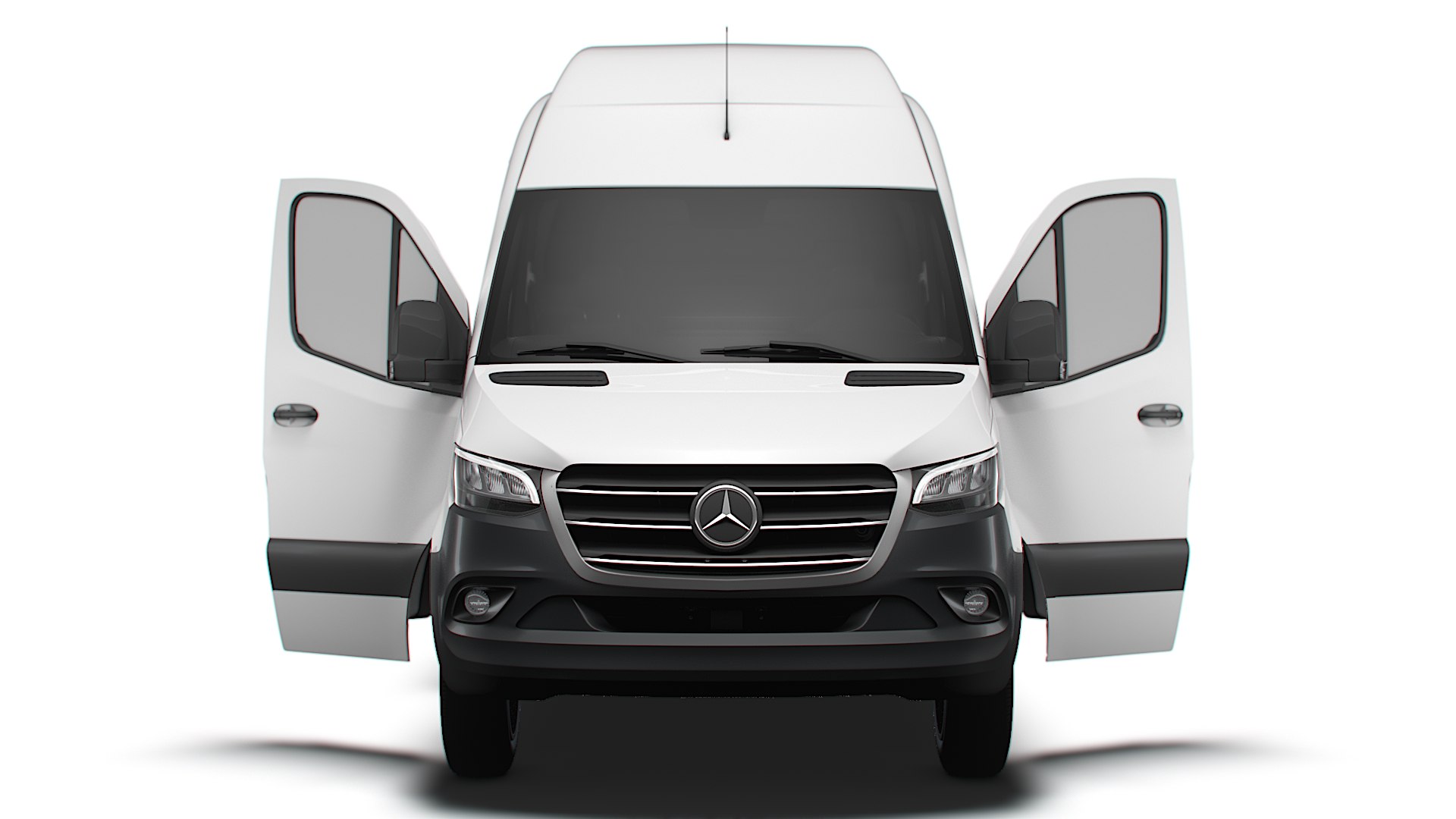 3D Mercedes Benz Sprinter Panel Van L4H3 RWD HQInterior 2024 Model ...