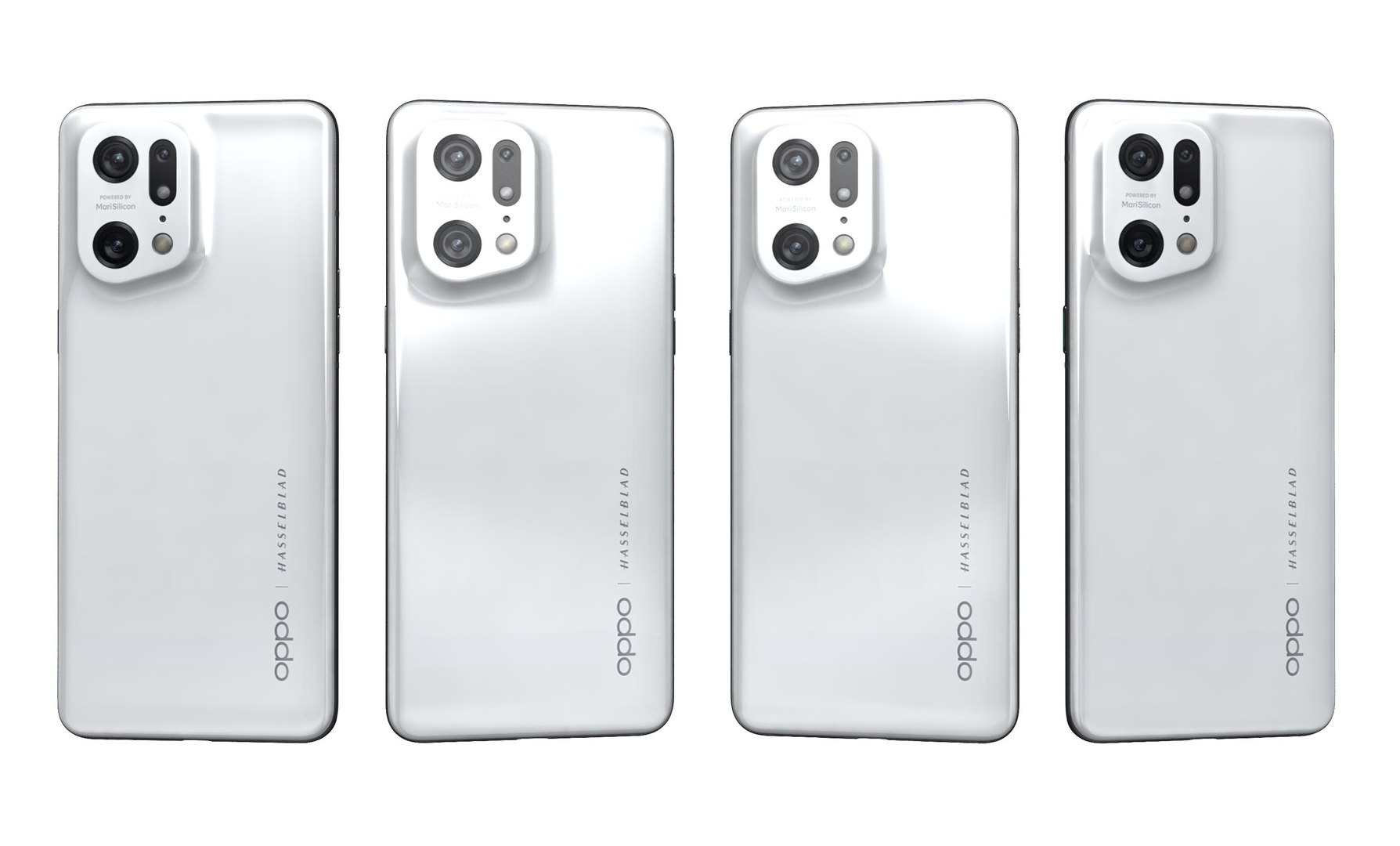 3D OPPO Find X5 Pro Black And White - TurboSquid 2156884