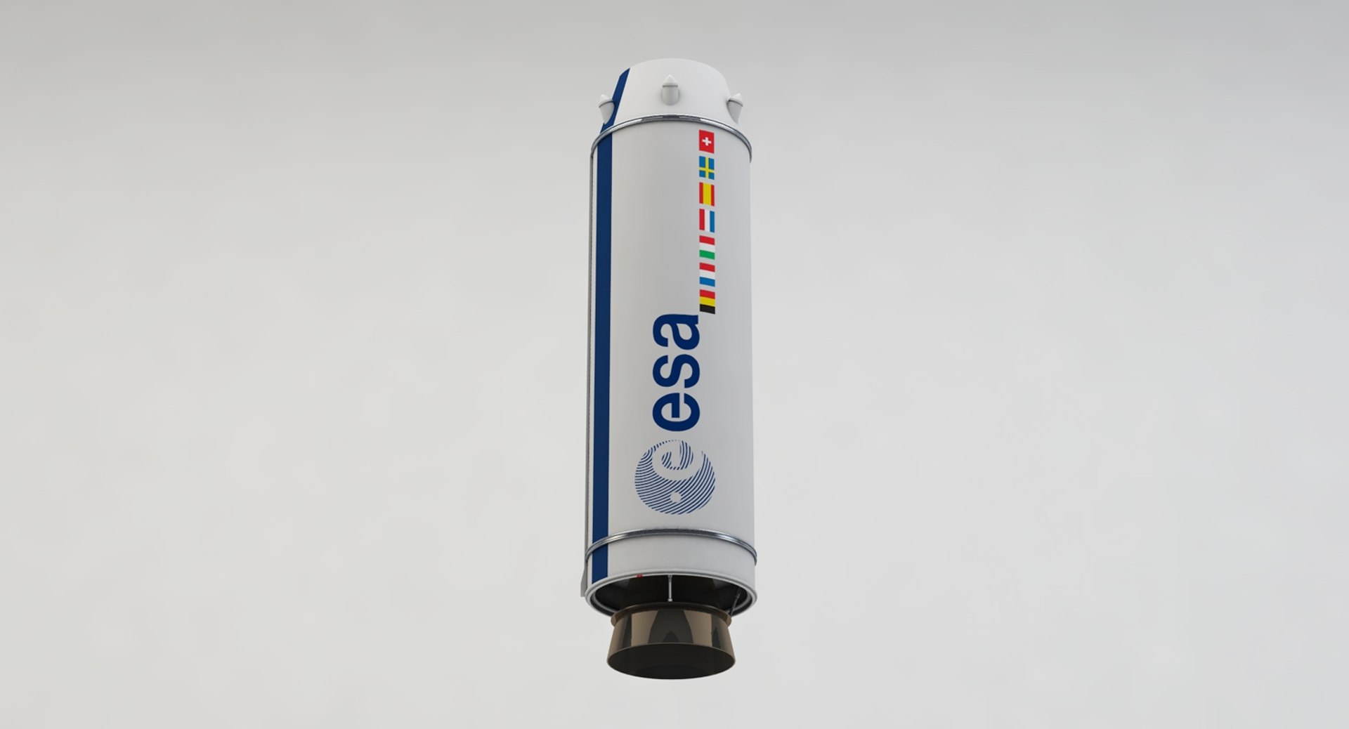 3d Model Vega Rocket