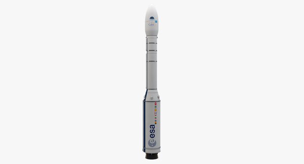 3d model vega rocket