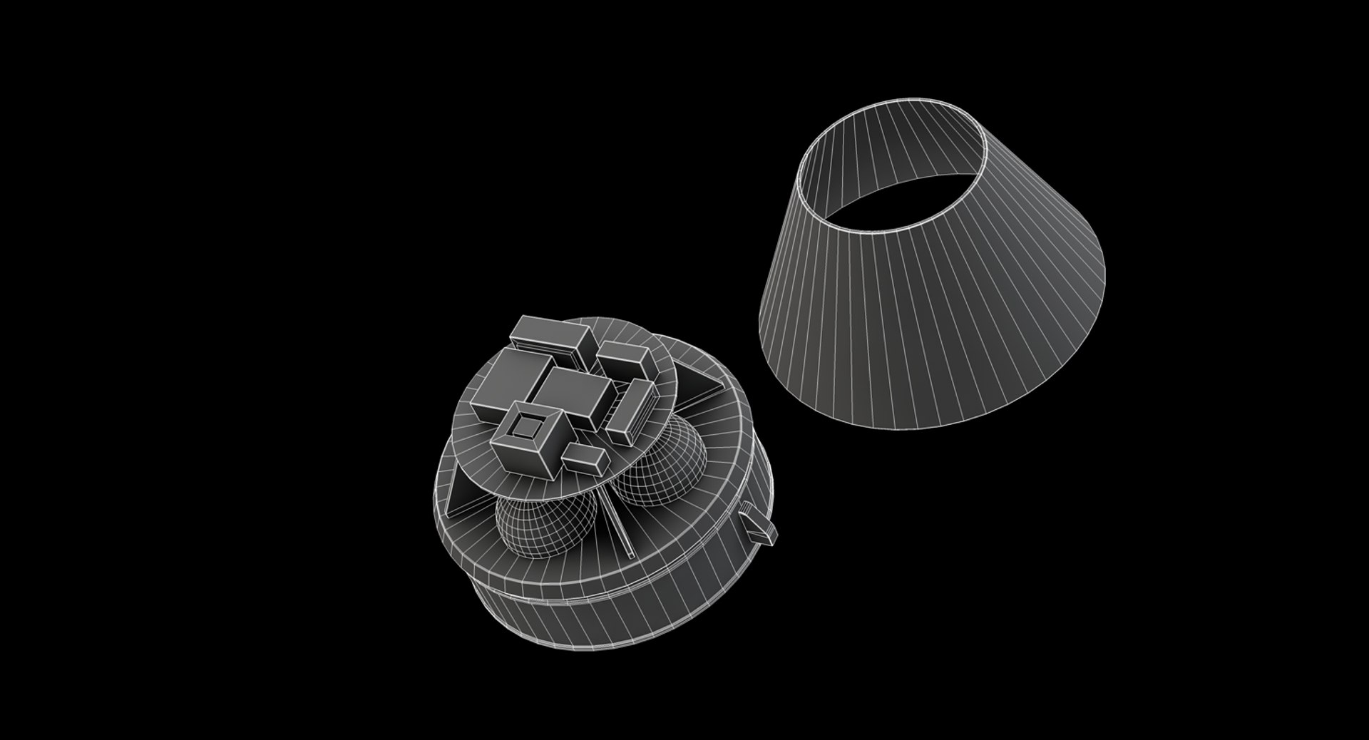 3d Model Vega Rocket