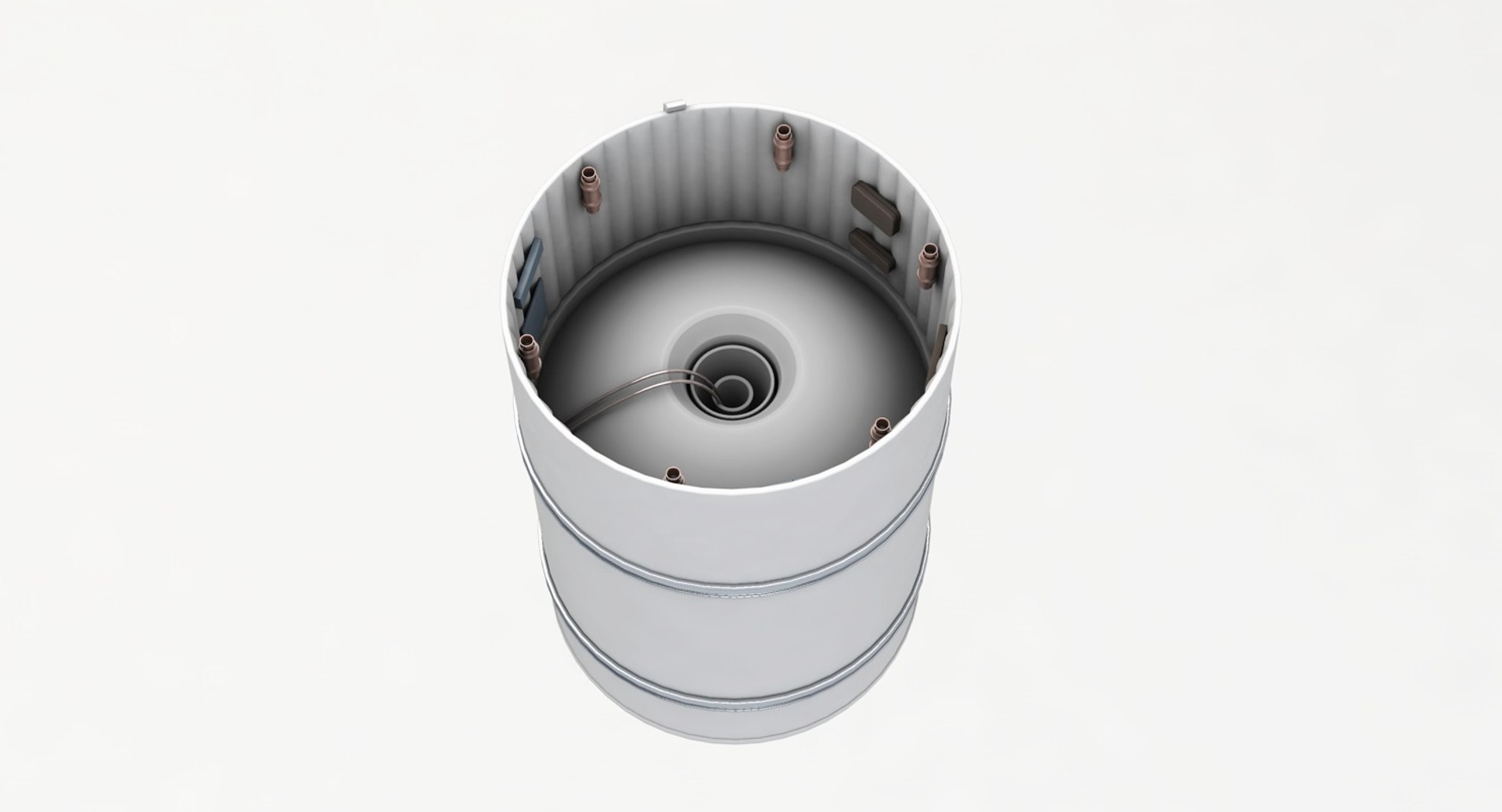 3d Model Vega Rocket