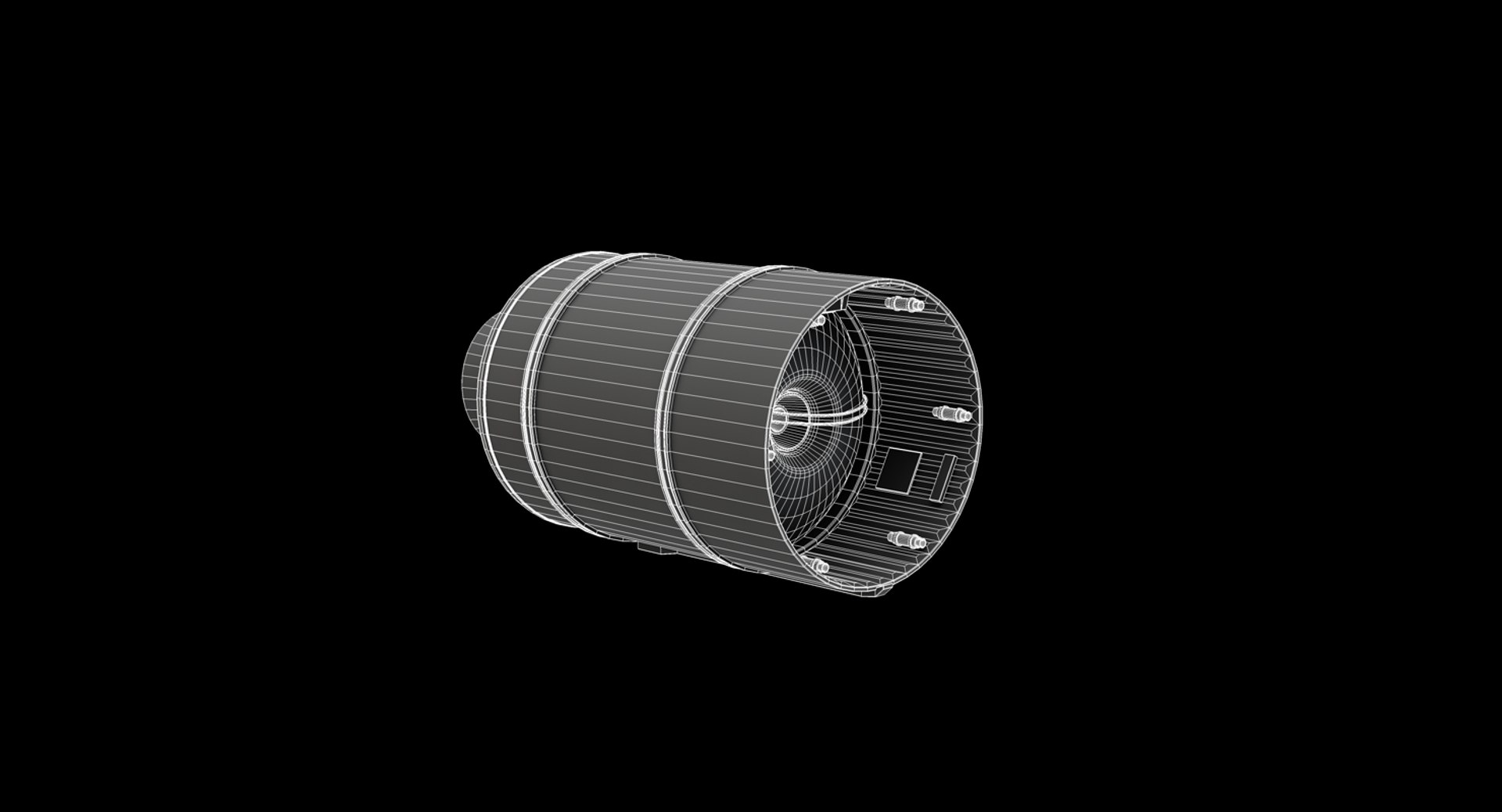 3d Model Vega Rocket
