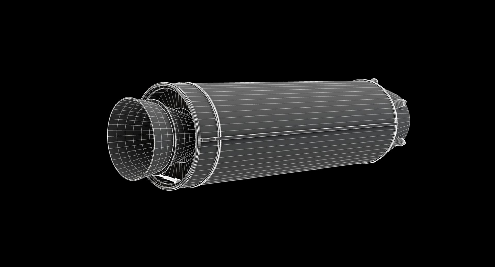 3d Model Vega Rocket