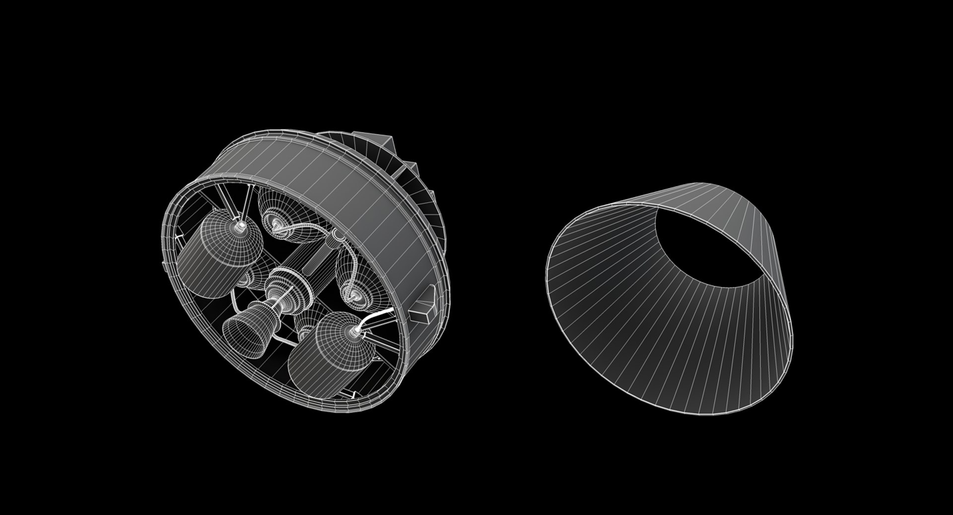 3d Model Vega Rocket