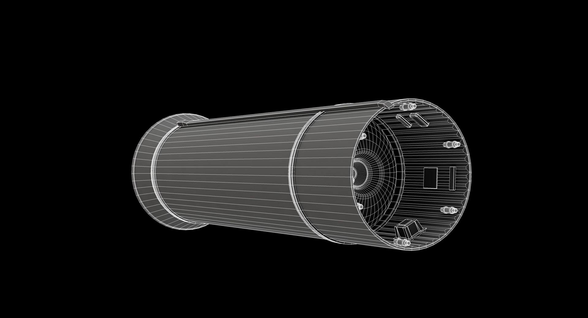 3d Model Vega Rocket