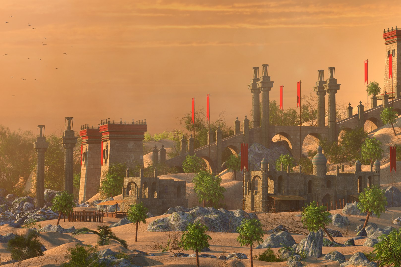 Lighthouse Of Alexandria 3D Model - TurboSquid 1940527