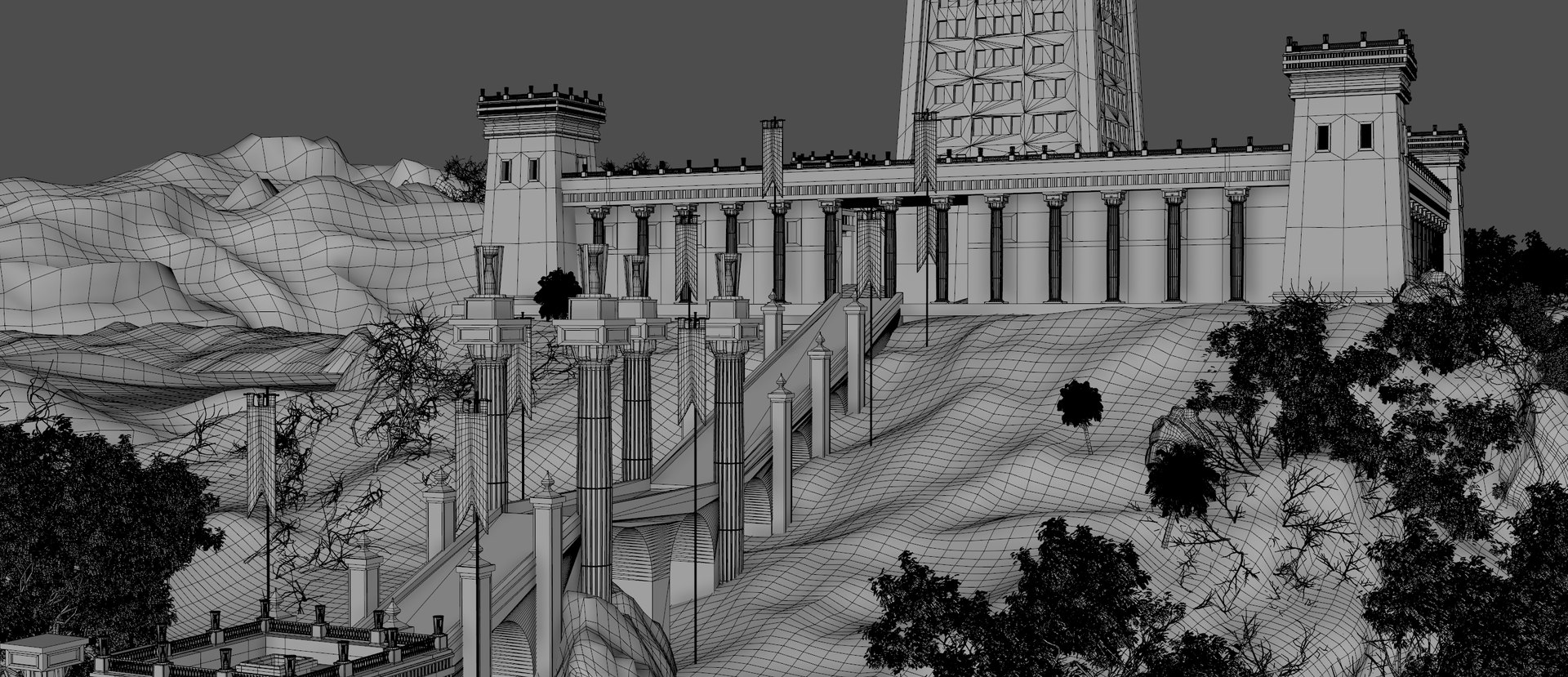 Lighthouse Of Alexandria 3D Model - TurboSquid 1940527