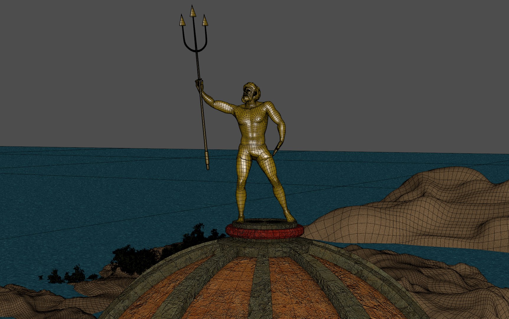 Lighthouse Of Alexandria 3D Model - TurboSquid 1940527
