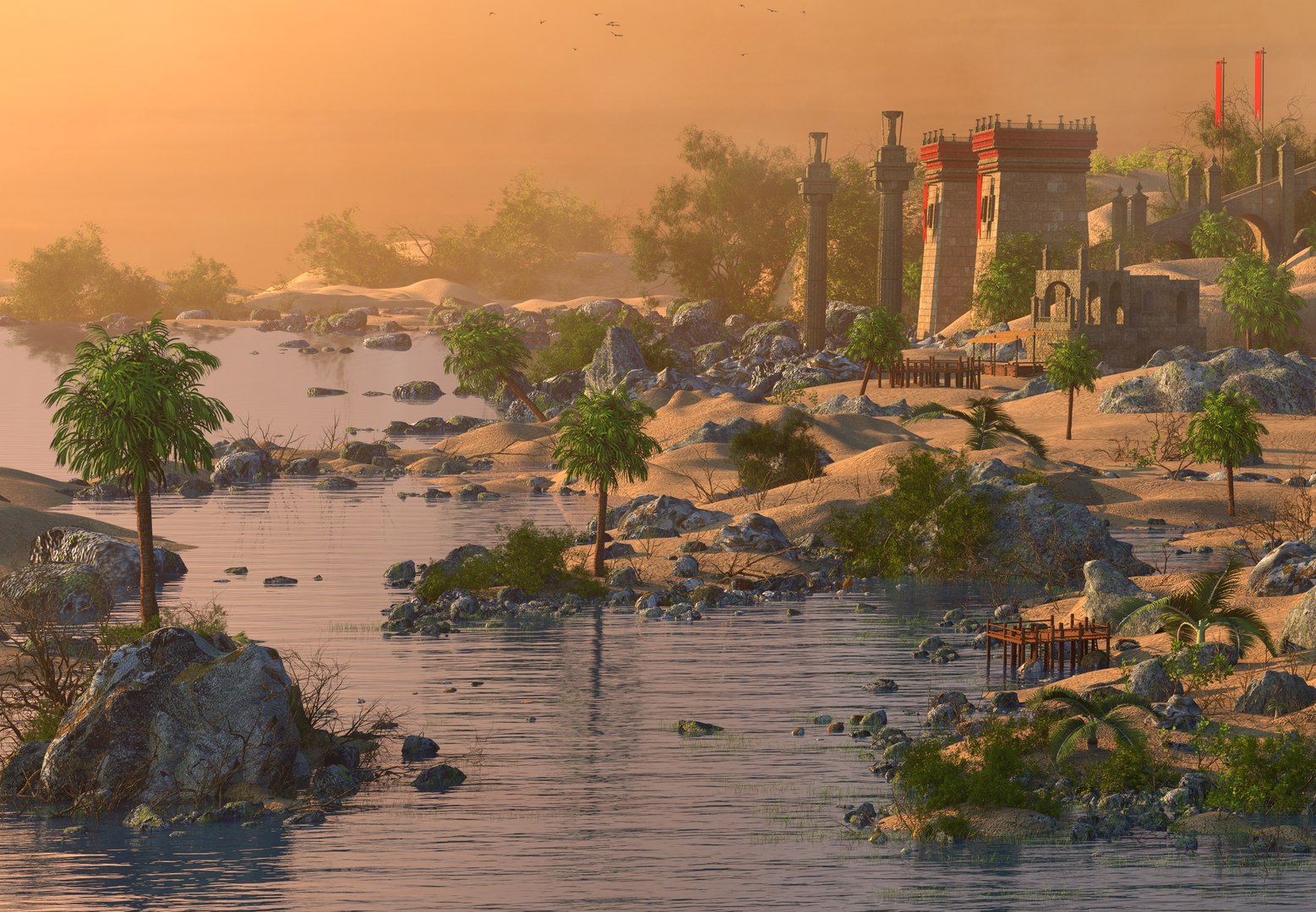 Lighthouse Of Alexandria 3D Model - TurboSquid 1940527