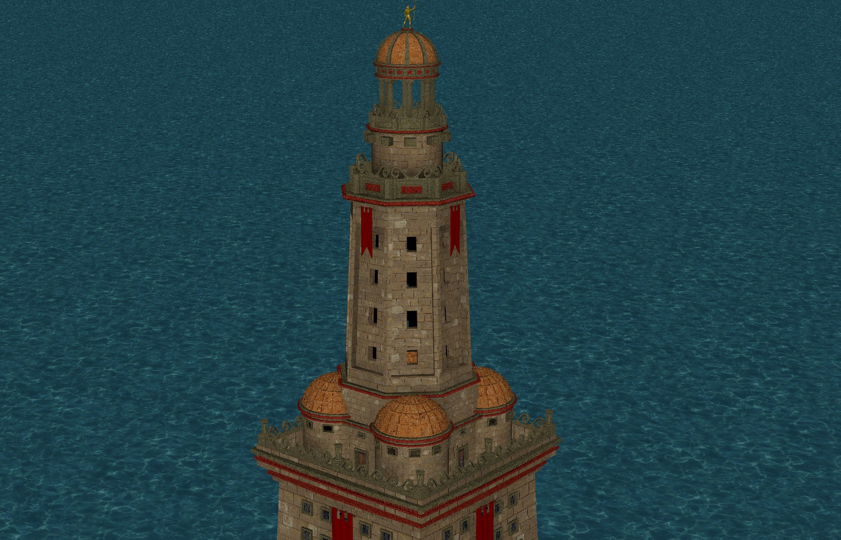 Lighthouse Of Alexandria 3D Model - TurboSquid 1940527