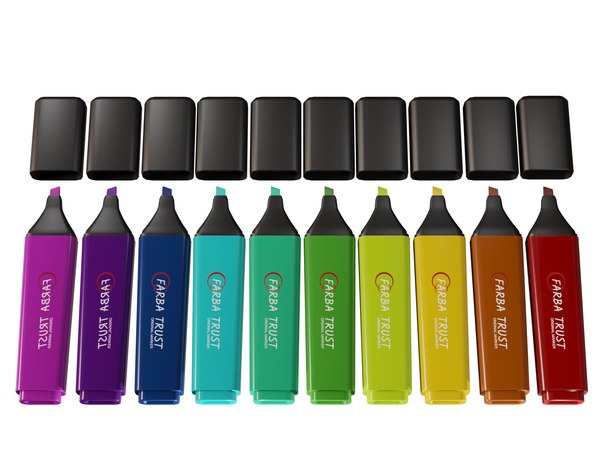 modelo 3d Marcador de baja poli - TurboSquid 2224998