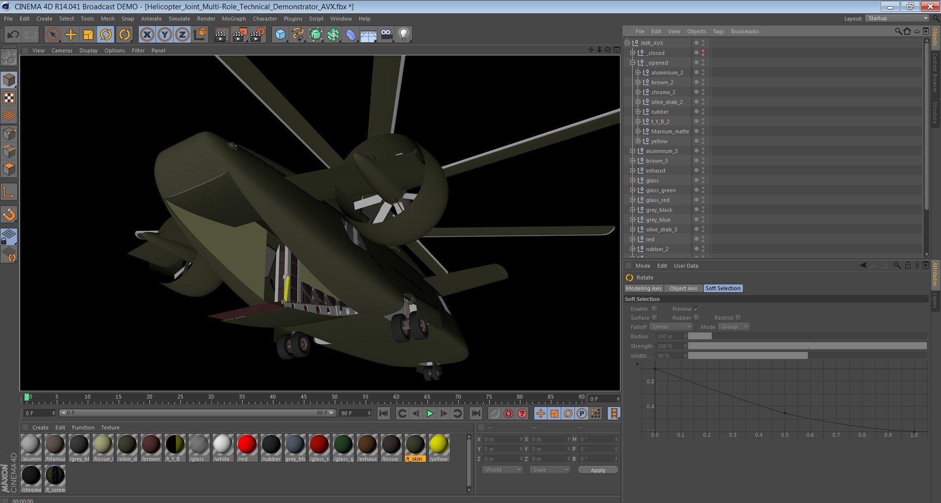 3dsmax Jmr-td Joint Multi-role Helicopter