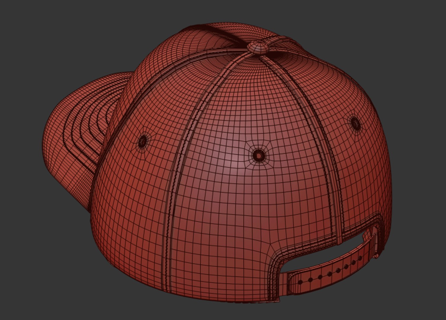 Cap 3D Model - TurboSquid 1906605