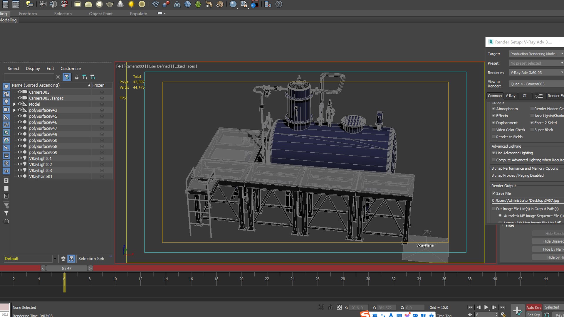 3D Model Boiler Distillation Valve Water Pump Chlorination - TurboSquid ...