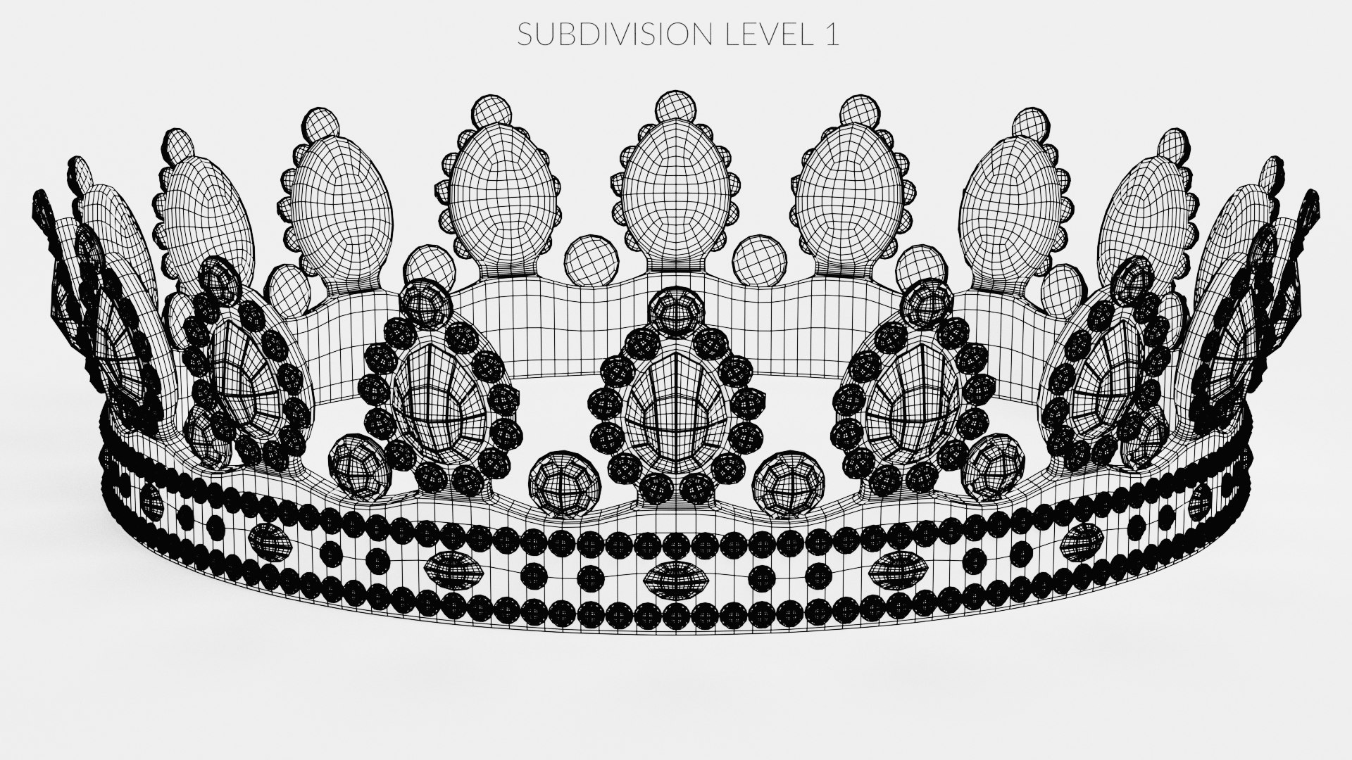 Crowns 3D model - TurboSquid 2178026