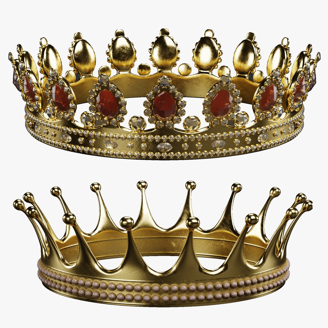 Crowns 3D model - TurboSquid 2178026