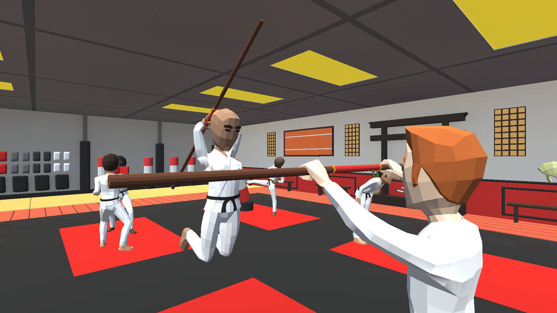 Karate Dojo 3D Model - TurboSquid 1684371