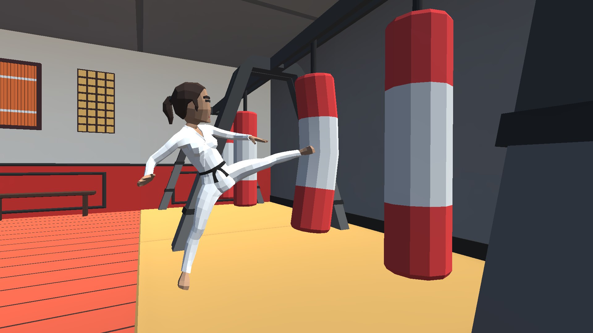 Karate Dojo 3D Model - TurboSquid 1684371