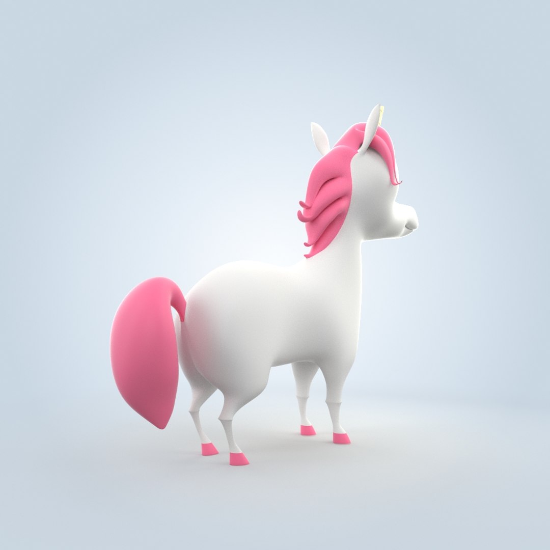 Unicorn model - TurboSquid 1882907