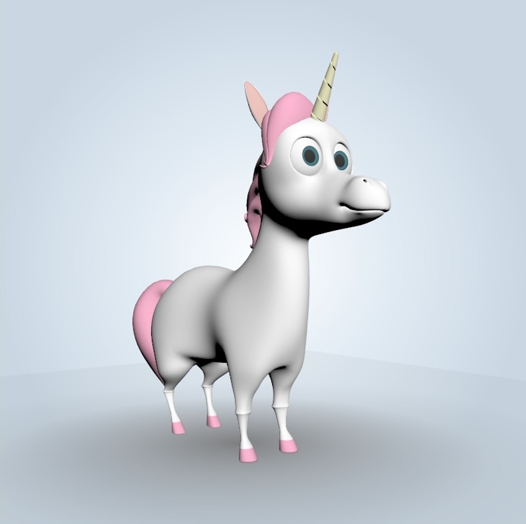 Unicorn model - TurboSquid 1882907