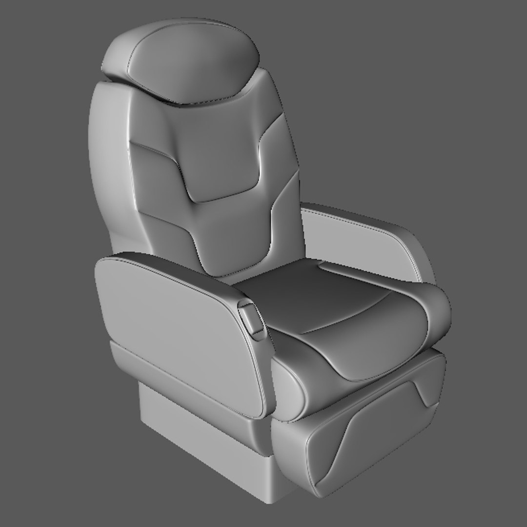 Business Seat 3d Obj