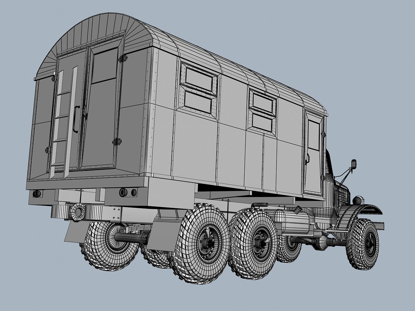 Zil-157 Truck Shelter Max