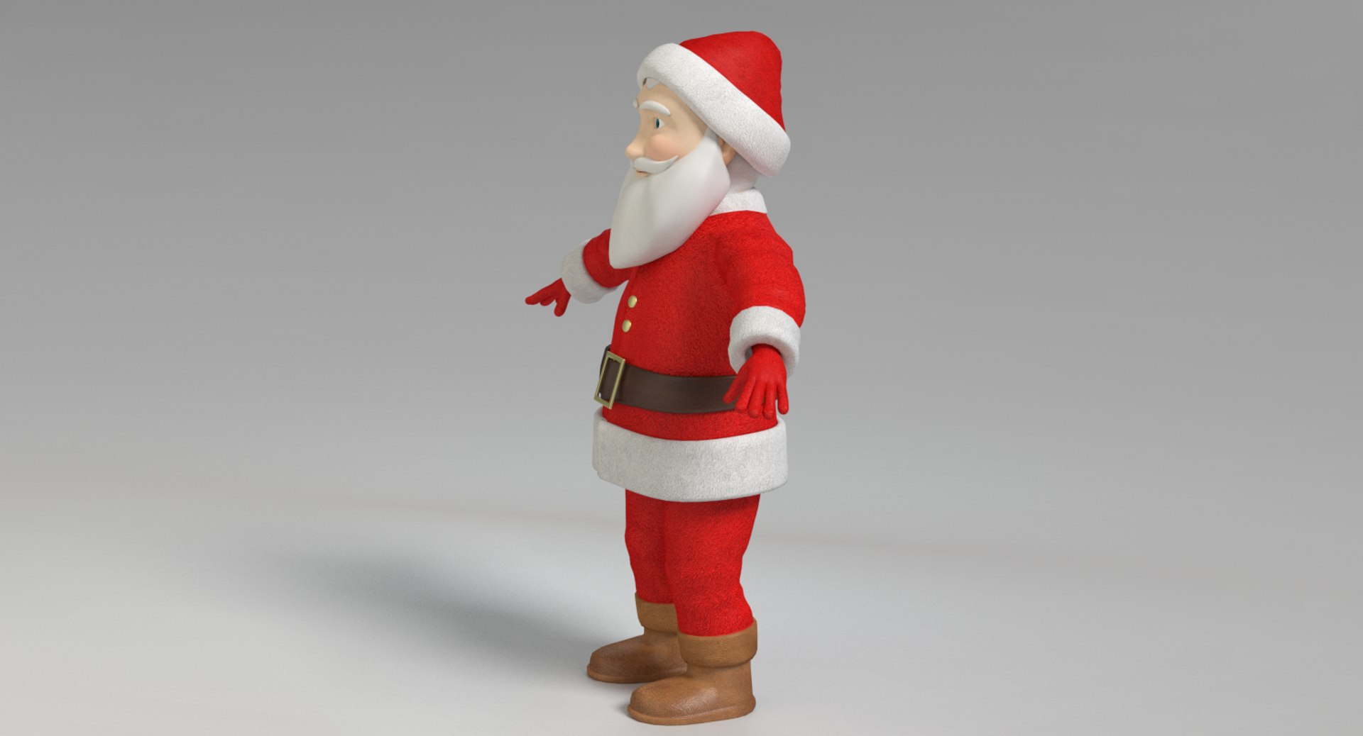 3d Model Santa Clause