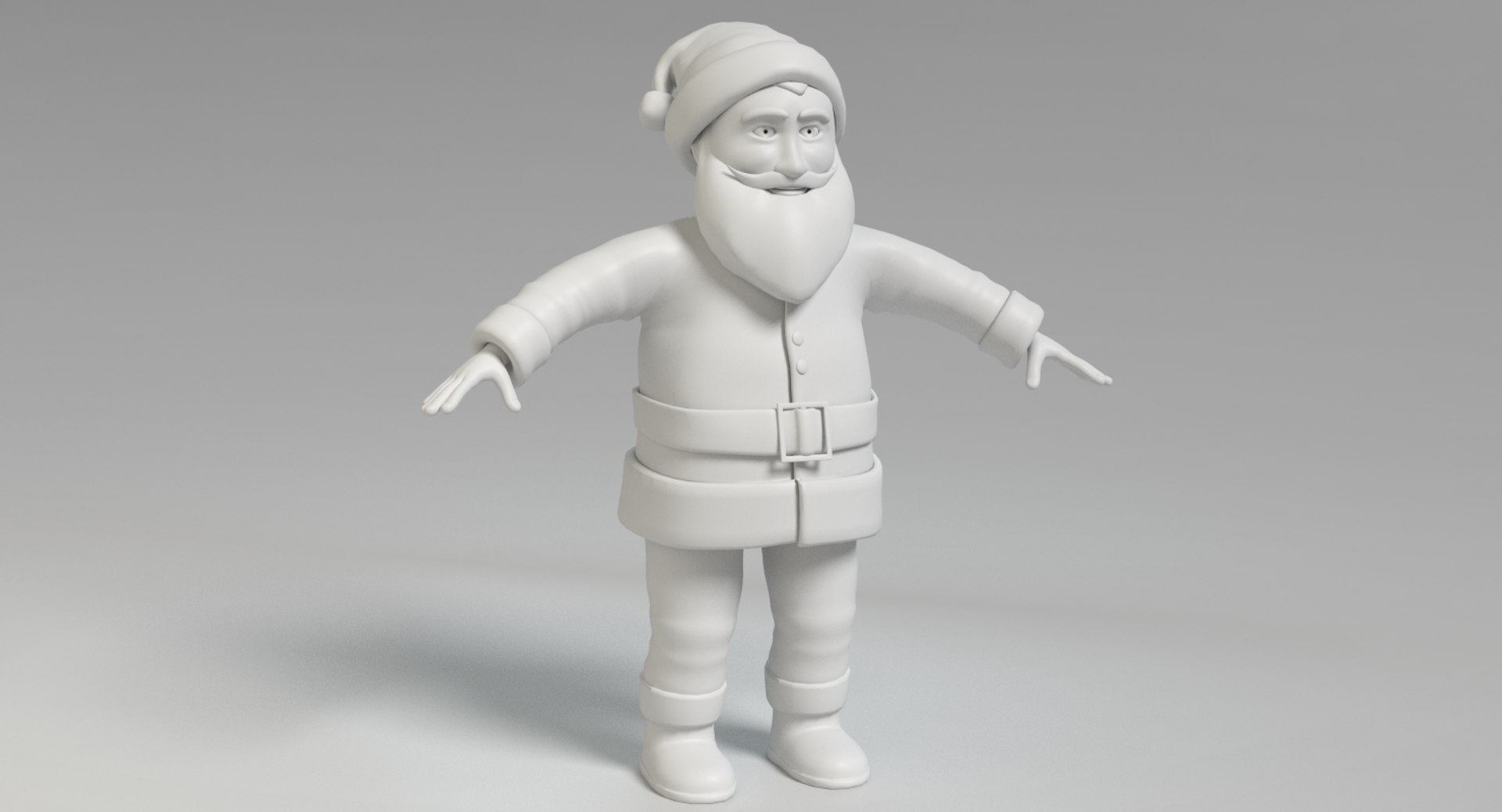 3d Model Santa Clause