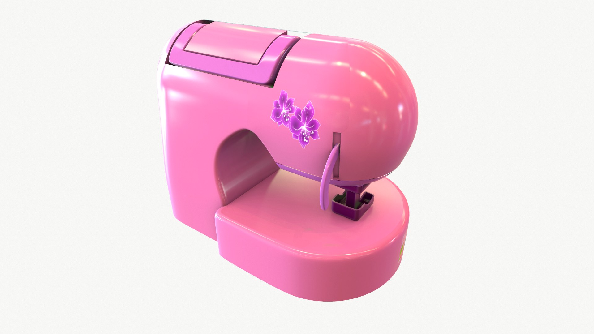 Sewing kids machine 3D model - TurboSquid 1686036