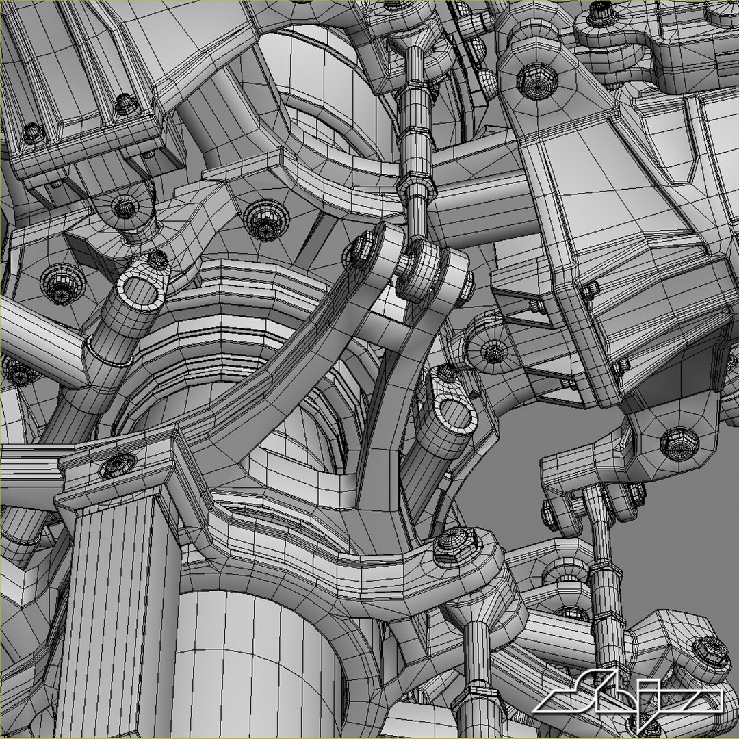 3d Model Apache Helicopter Propeller