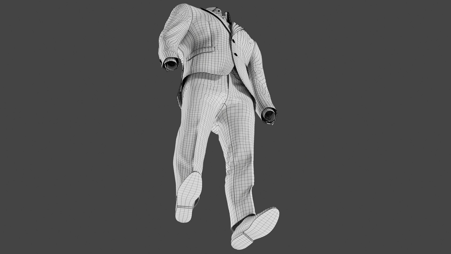 3D Mesh Men S Suit Model - TurboSquid 1674275