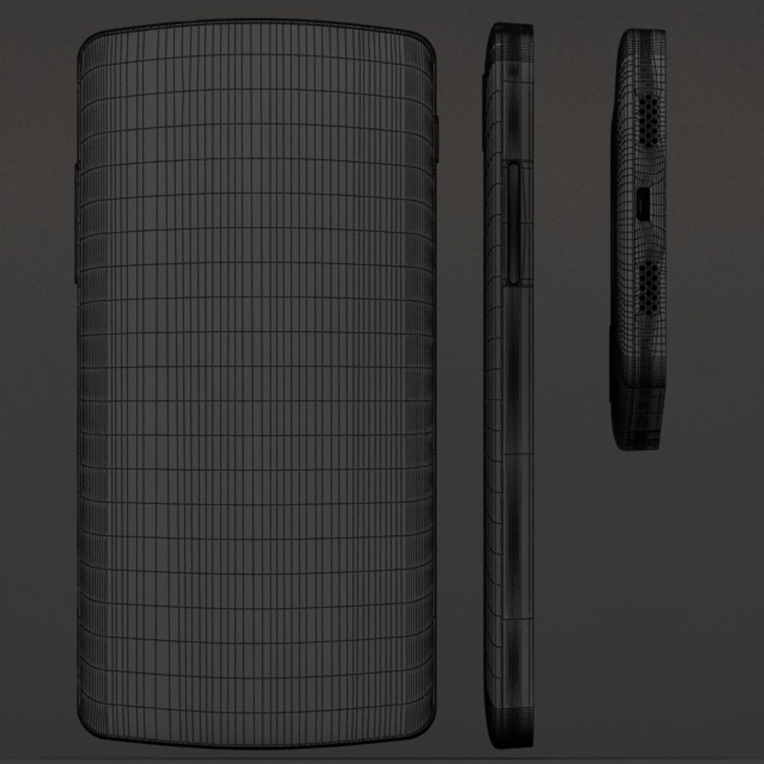3d lg nexus 5 model